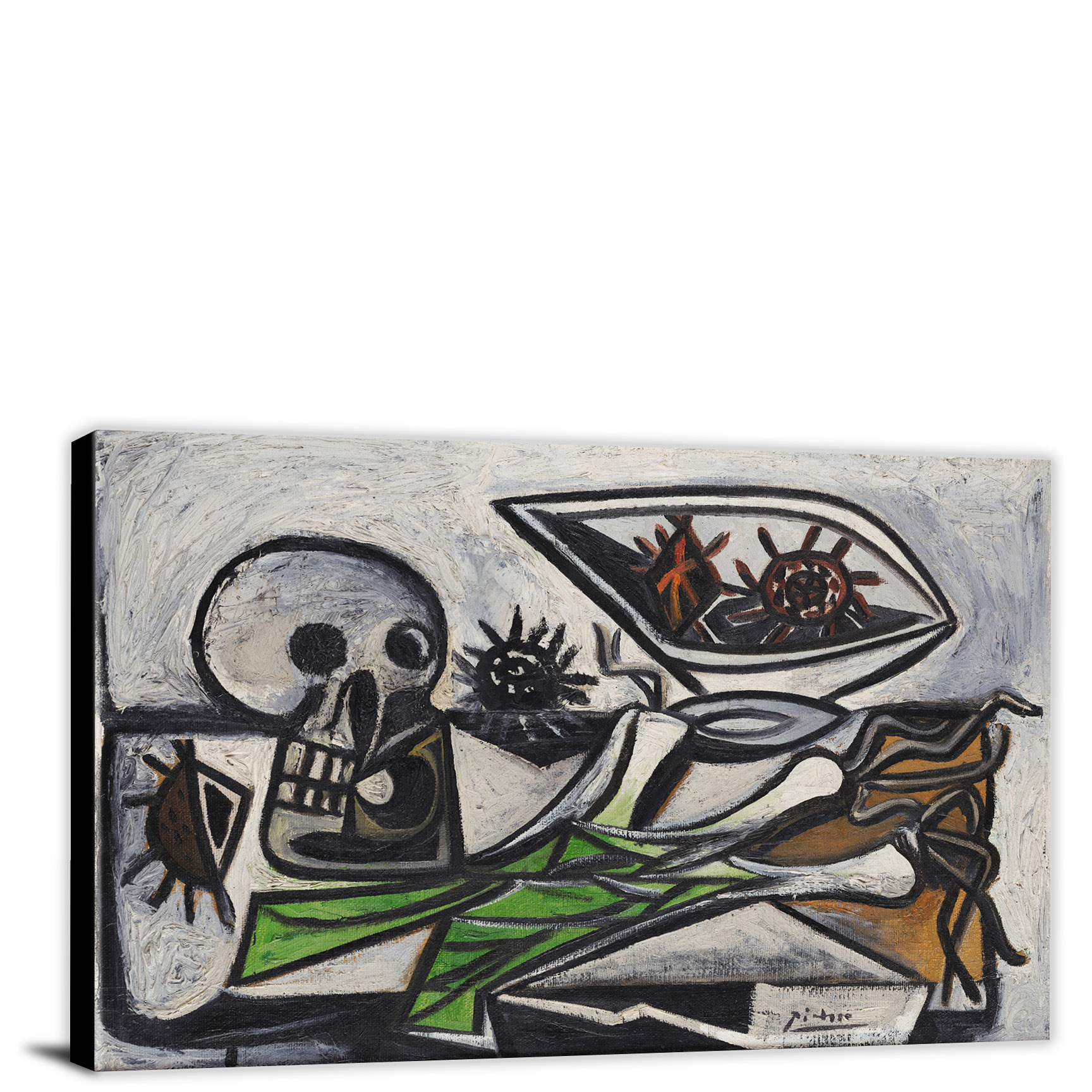 Still Life By Pablo Picasso 1947 Canvas Wrap